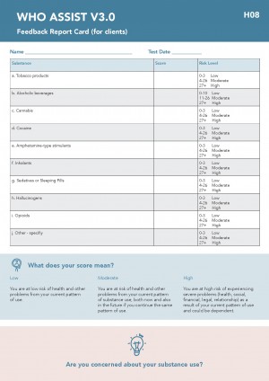 Insight - Resources - ASSIST Feedback Report Card for Clients